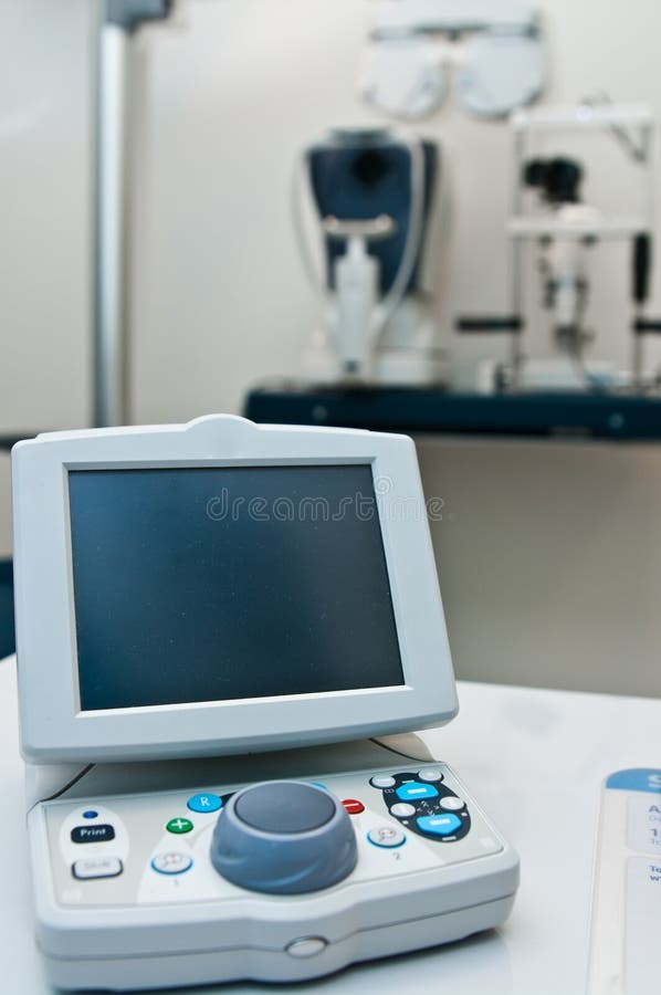 Modern optometrist dopter stock photo. Image of consulting - 95311398