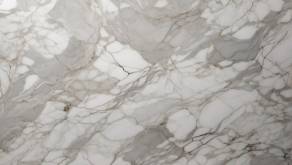 Modern Opulence: Silver Shadow Marble Texture in Gray and Silver. AI ...