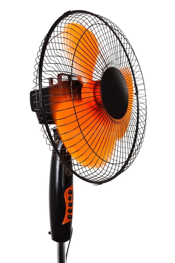Modern electric cooler fan stock photo. Image of front - 25036626