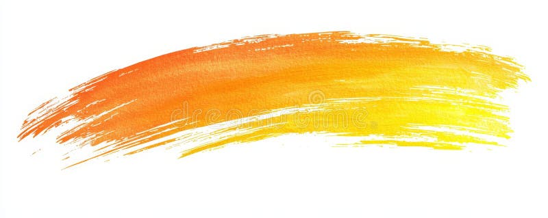 This Modern Orange Paint Texture is Isolated on White and Can Be Used ...