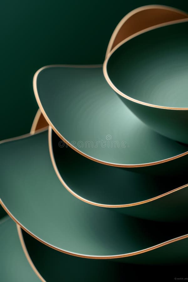 Modern Organic Green Abstract Lines Wallpaper Background for ...