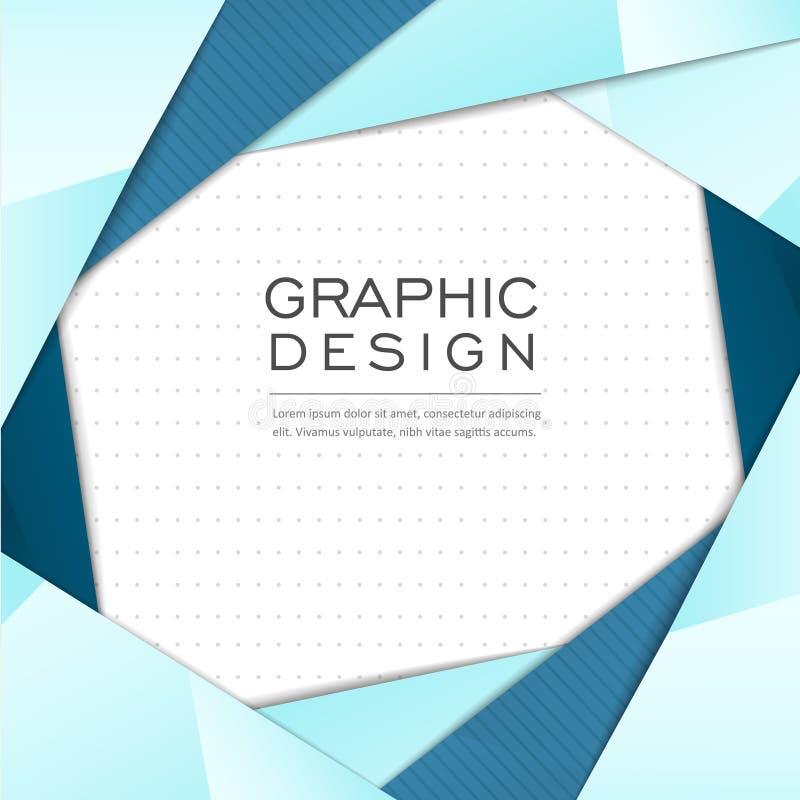 Modern Origami Style Design for Poster Template Stock Vector ...