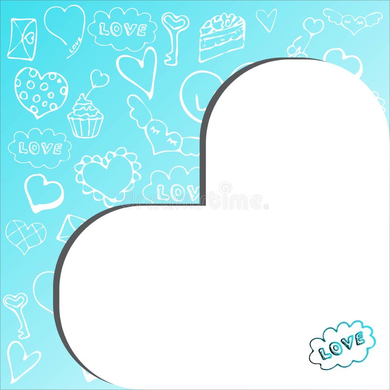 Modern Original Frame in Doodle Design in Bright Colours Vector. Stock ...