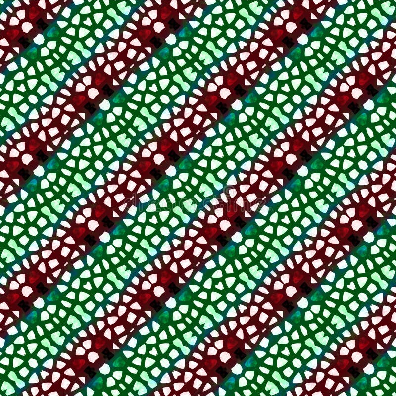 Modern Ornamental Lace Pattern in Vibrant Colors Stock Illustration ...