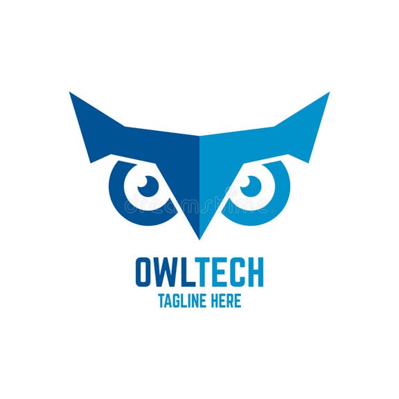 Modern Owl and Technology Logo. Vector Illustration Stock Vector ...