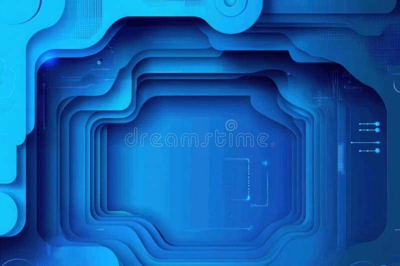 Modern Paper Art Background with Abstract Layered Cut Outs and ...