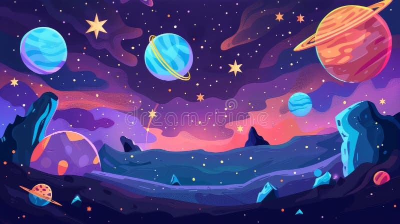A Modern Parallax Background for 2D Game Animation with Cartoon ... A Modern Parallax Background for 2D Game Animation with Cartoon ...