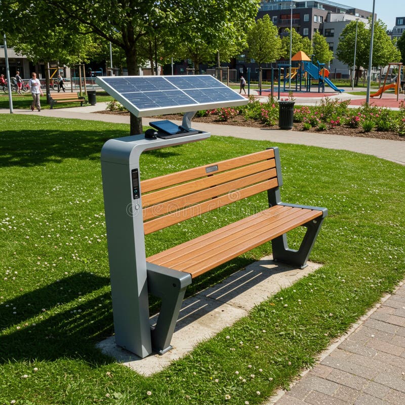 Modern Solar Panel Bench Stock Illustrations – 137 Modern Solar Panel ...