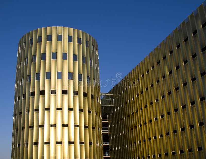 Modern parking building stock image. Image of building - 10846851