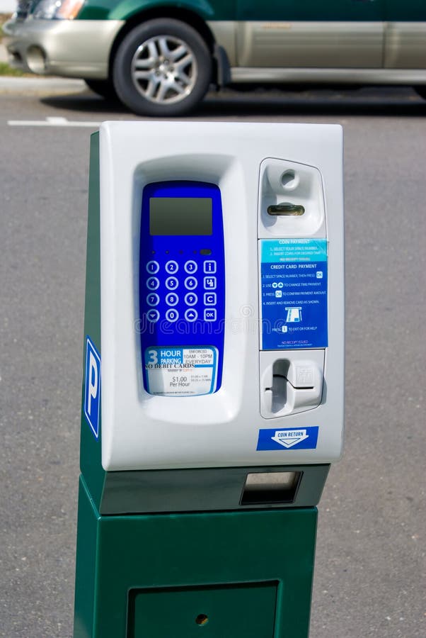 Parking Meter stock image. Image of transit, expired, truck - 5468985