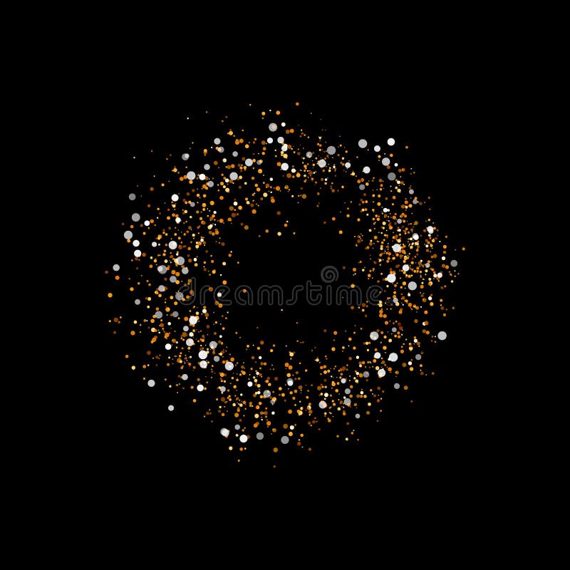 Modern Particle Ring Design Element Stock Vector - Illustration of ...
