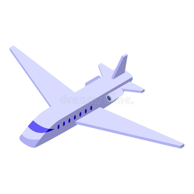 Modern Passenger Airplane Flying in the Sky Stock Vector - Illustration ...