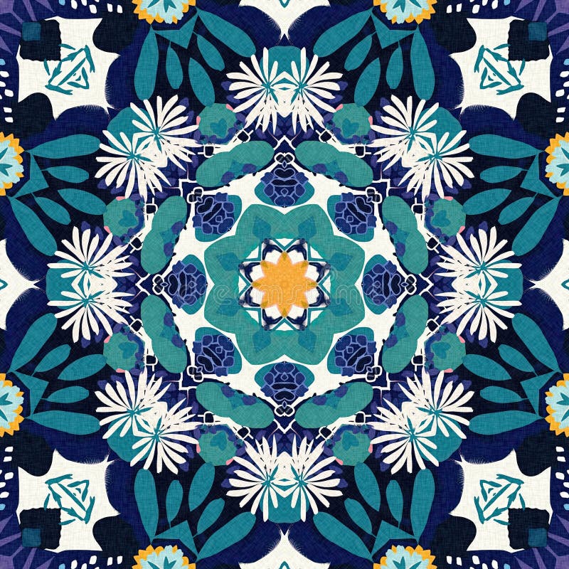 Modern Patchwork Grid Pattern with Fabric Effect Design. Seamless ...