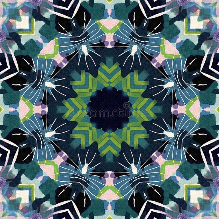 Modern Patchwork Grid Pattern with Fabric Effect Design. Seamless ...