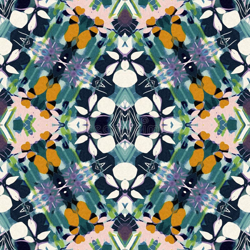 Modern Patchwork Grid Pattern with Fabric Effect Design. Seamless ...