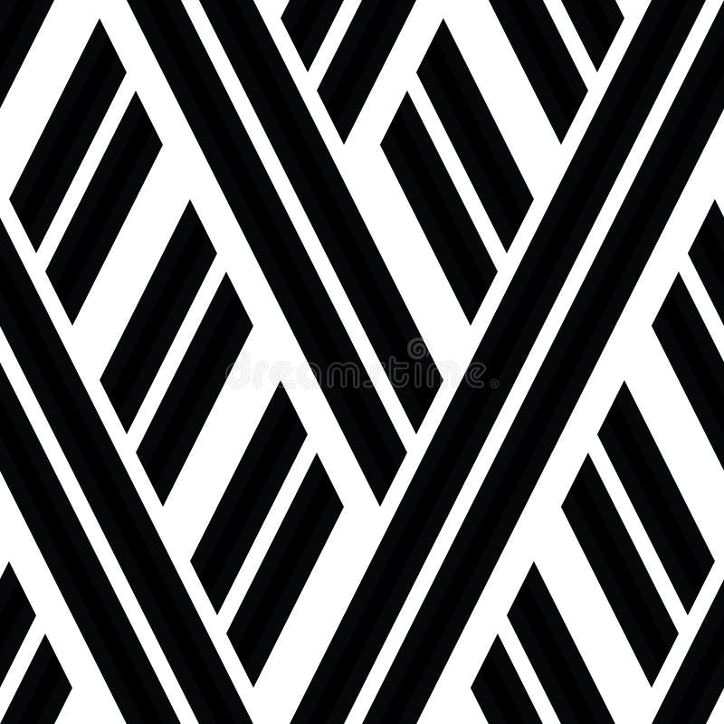 Modern Pattern with Black Lines (2), Modern Stylish Image. Stock Vector ...