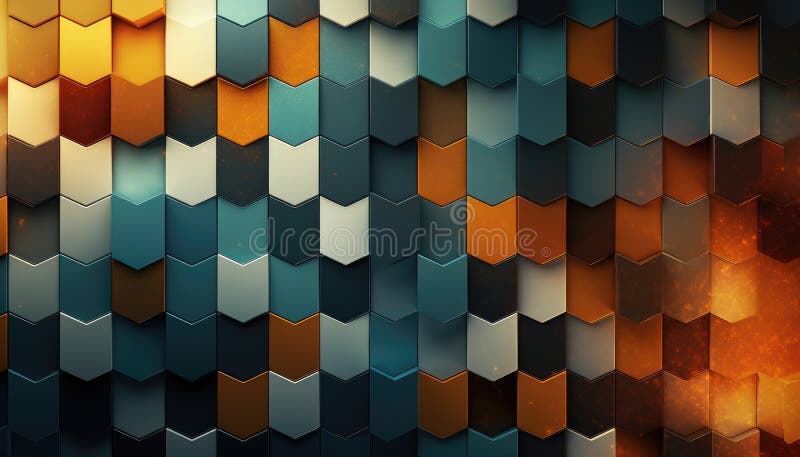 Modern Pattern Geometric, Techie Hexagonal Based Texture Stock ...
