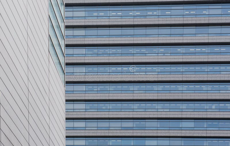 Modern Pattern of High Rise Building for Background Stock Photo - Image ...
