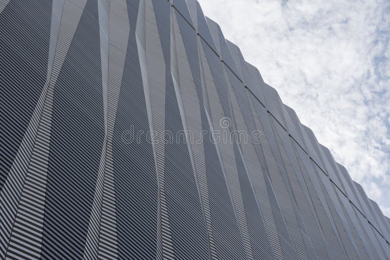 Modern Pattern of High Rise Building and Sky Background Stock Photo ...