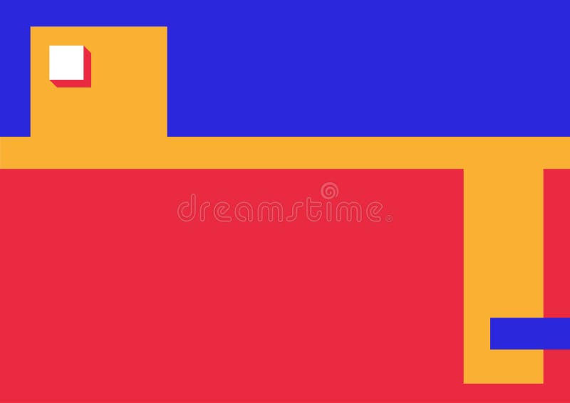 Modern Pattern from Rectangular Shapes Stock Vector - Illustration of ...