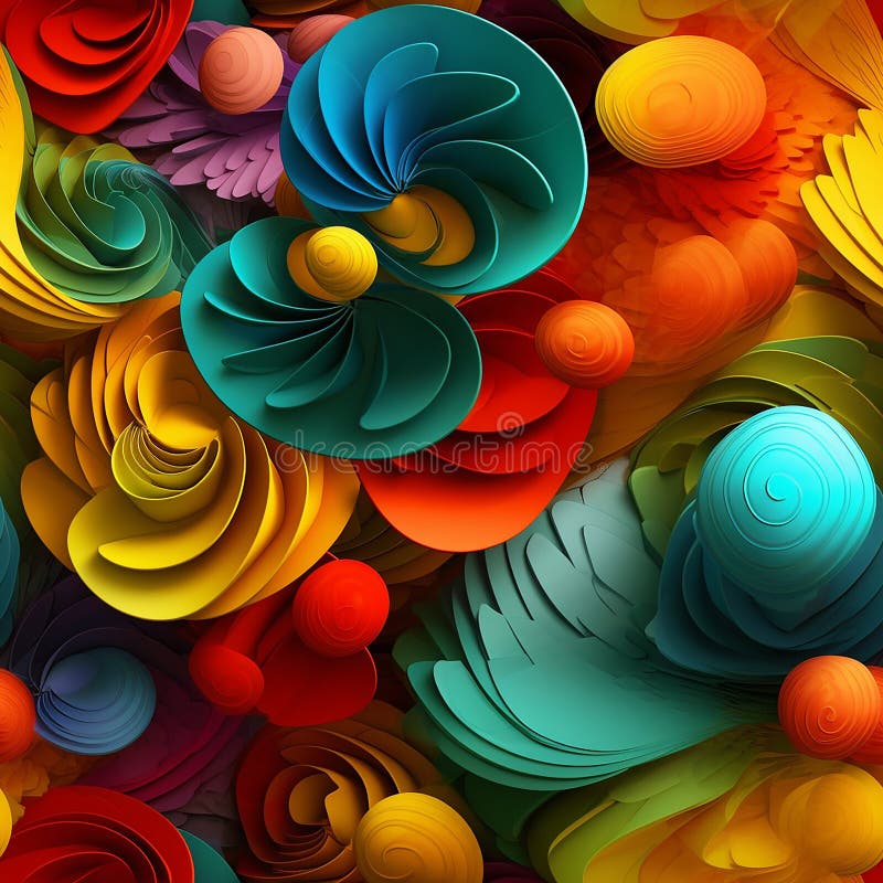 A Modern Pattern that Seamlessly Repeats Stock Illustration ...