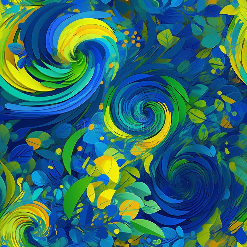 A Modern Pattern that Seamlessly Repeats Stock Illustration ...