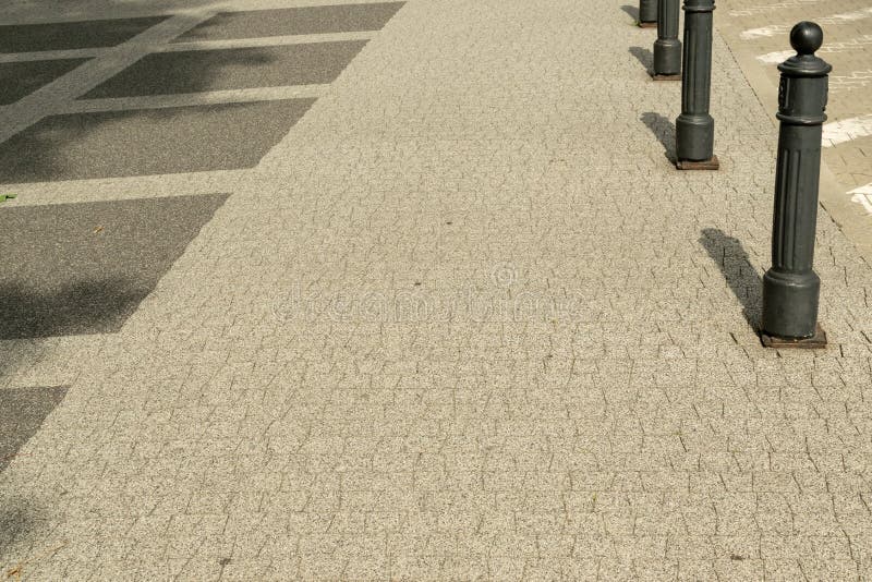 Modern Paved Path stock image. Image of path, ground - 258948095
