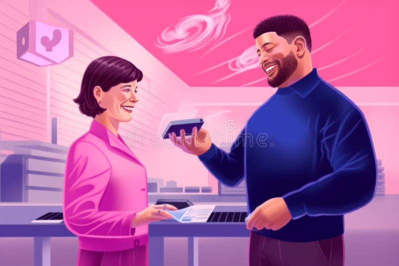 A Modern Payment Experience Customer Using Contactless Technology for ...