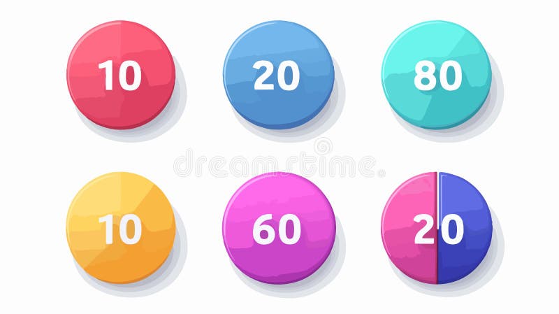 Modern Percentage Vector Infographics Design for Data Analysis and ...