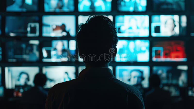 Modern Person Experiencing Fear of Missing Out while Scrolling Online ...