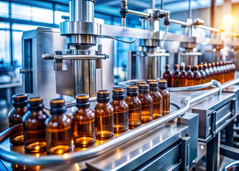 Modern Pharmaceutical Bottling Line Automated Capping Machine for ...