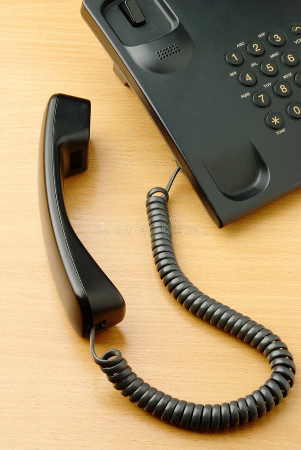 Modern phone. stock photo. Image of cord, button, cable - 21816794