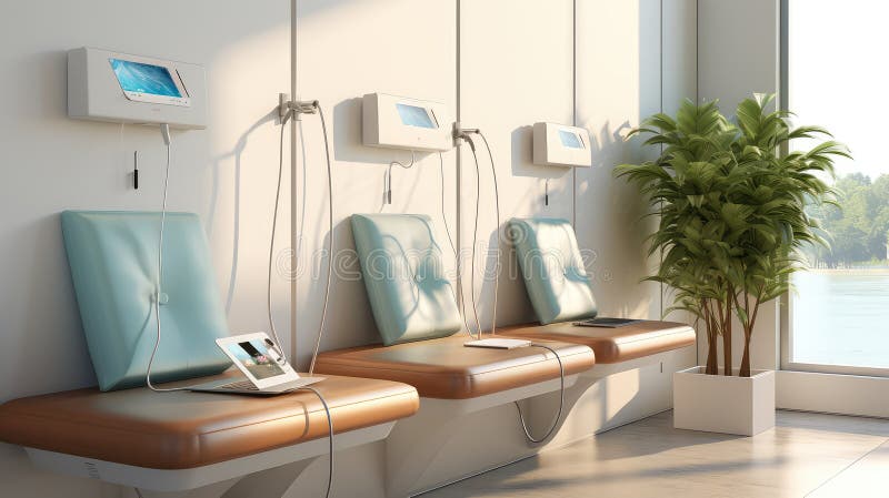 Modern phone office stock illustration. Illustration of accessible ...