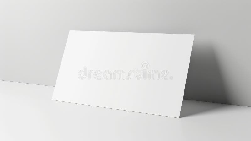 Modern Photo of an Empty Note Page Secured with Tape on a White ...