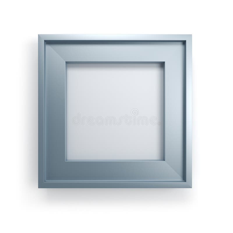 Modern picture frame stock illustration. Illustration of rendering ...