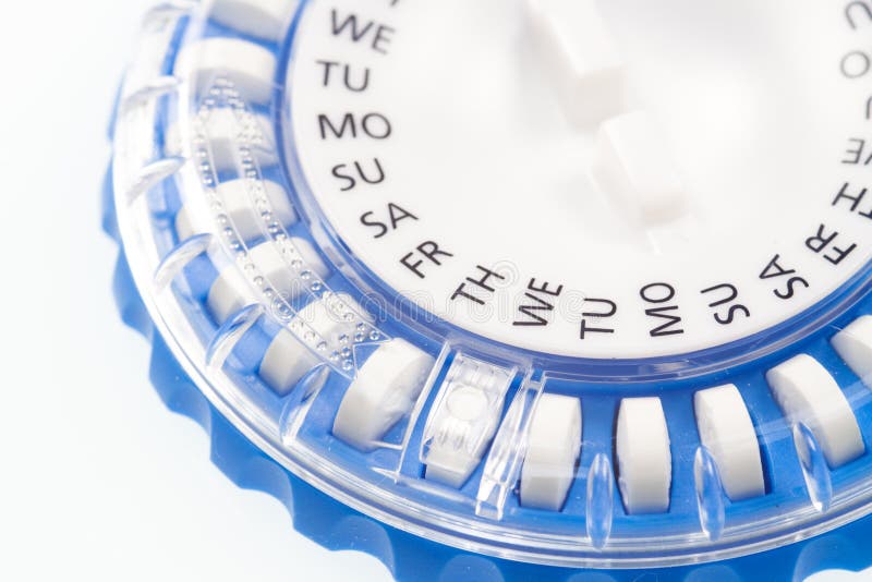 Pill dispenser stock photo. Image of seven, compartments - 23600488