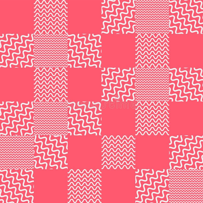 Modern PINK Color of Geometric Texture Templates Design Stock Vector ...