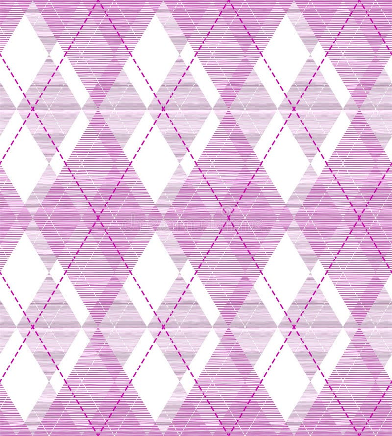 Modern Pink Rhombus Seamless Pattern Design Stock Vector - Illustration ...