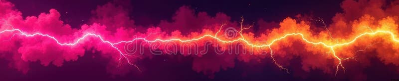 Modern Pink Yellow Thunder Storm Stripe Car Decal, Fast, Design ...