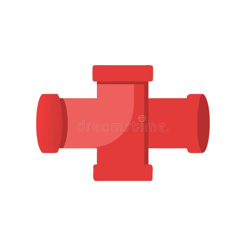 Modern Pipe Reducer Icon Representation Stock Illustration ...