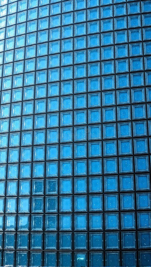 Modern Pixelated Glass Facade Creating Digital Aesthetic Stock ...