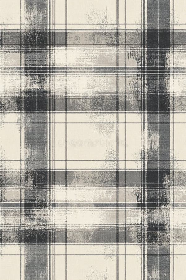 A Modern Plaid Pattern in Neutral Tones Like Gray and Beige. Stock ...