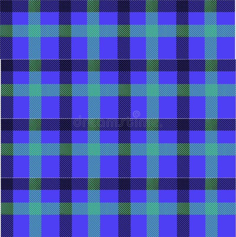 Modern Plaid Tartan Seamless Pattern Vector Stock Vector - Illustration ...