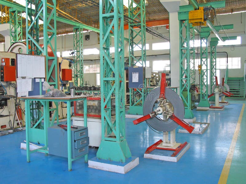 Modern Planned ISO Certify Factory Floor in India Stock Image - Image ...