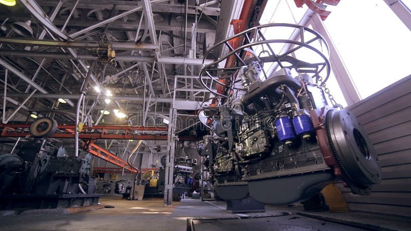 Modern Plant, Industrial Factory Inside. Stock Video - Video of ...