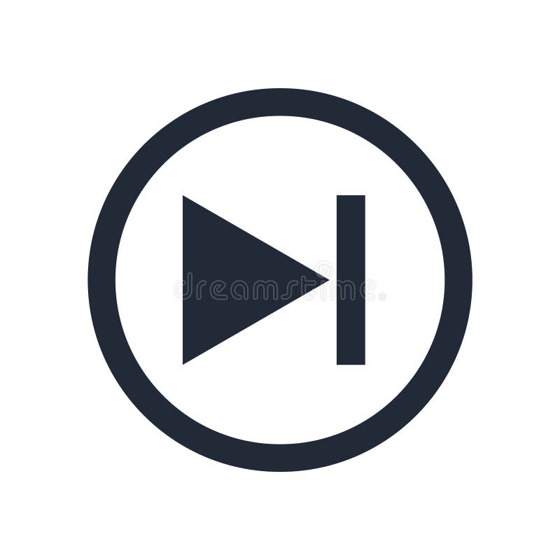 Modern Play Pause Button Icon Design. Media Control and Digital ...