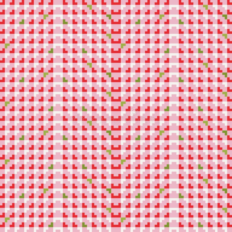 Modern Playful Geometric Pattern with Tiled Big and Small Polygons in ...