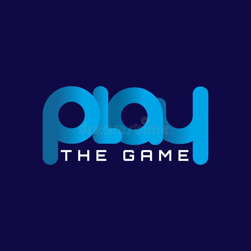 Modern Playful PLay Lettering Typography Logo Design Vector ...