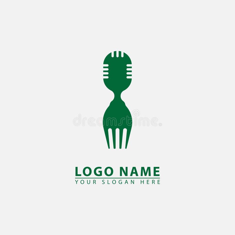 Modern Fork Demon Mascot Logo. Stock Vector - Illustration of angry ...