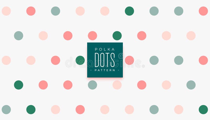 Modern Polka Dot Pattern Abstract Banner for Textile Paper Stock ...